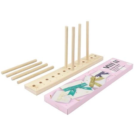 Wood Bow Maker For Ribbon For Wreaths, Pro Bow Maker Tool for Hand Bow ...