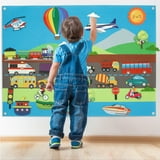 Retrok Preschool Felt Board with Hook Early Learning Educational Board ...