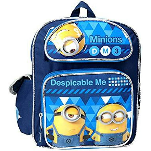 Despicable Me - Small Backpack - Despicable Me 3 - Minions Blue DM3 12 ...