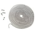 (2 pack) Cousin DIY 80 in Silver Ball Chain with Findings, Metal ...