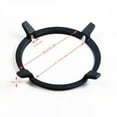 Wok Ring, Replacement Parts Cast Iron Wok Support Ring Black Stove Rack Round Pan Holder Stand ...
