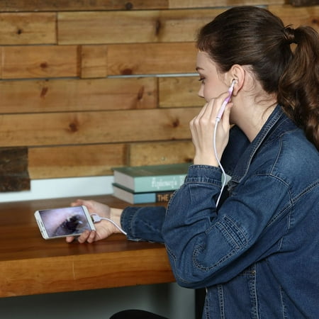 3 in 1 Ear Cleaner USB Endoscope 5.5mm Visual Earwax Clean Tool Camera ...