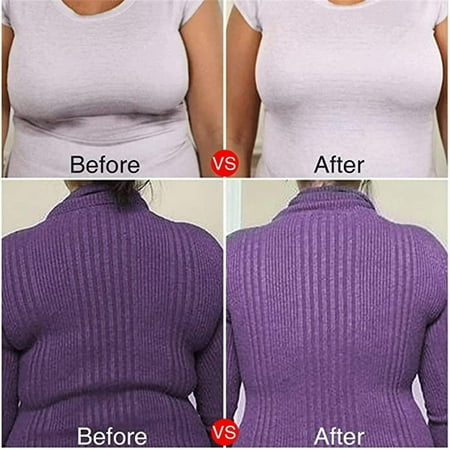 Women Deep Cup Bra Hide Back Fat Bra, Full Back Coverage Push Up Sports ...