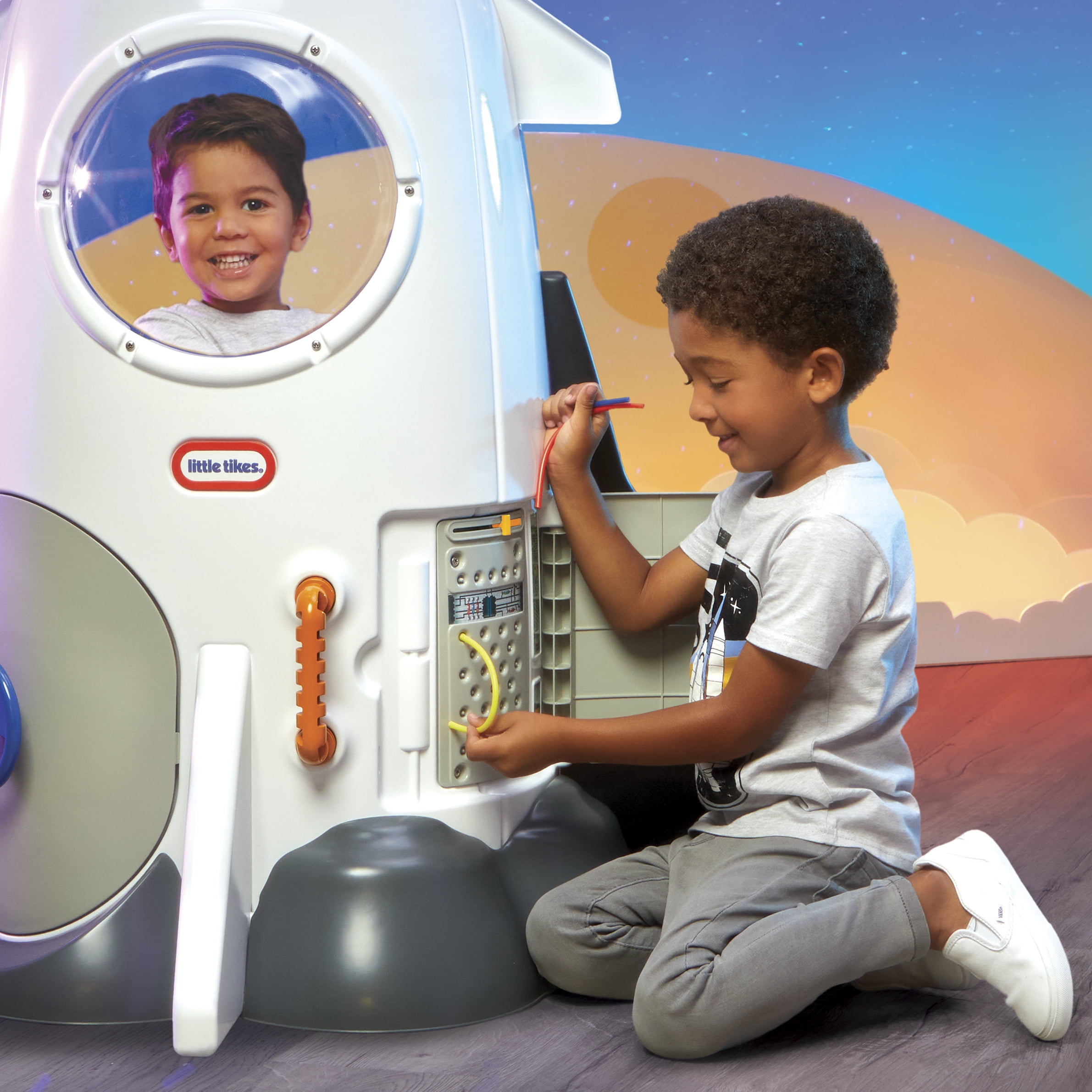 Buy Little Tikes Adventure Rocket Space Astronaut for Kids, Boys, Girls ...