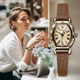 Women Watch Fashion Ladies Dress Analog Quartz Watch Classic Leather ...