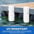 Dock Bumpers, Boat Dock Bumper for Edge & Side, Marine-Grade PVC ...