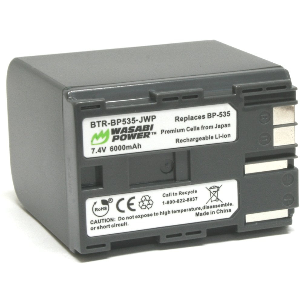 Wasabi Power Battery for Canon BP-535, BP-522 - Walmart.com