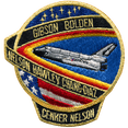 STS 61C NASA Space Shuttle Mission Crew Space Patch - Walmart.com