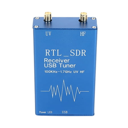 Fugacal RTL SDR USB Tuner Receiver 100KHz‑1.7GHz Full Band UV ...