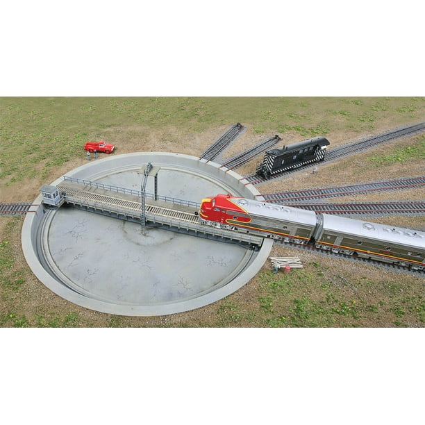 Walthers Cornerstone Motorized 110' Turntable, with DCC, HO Scale ...