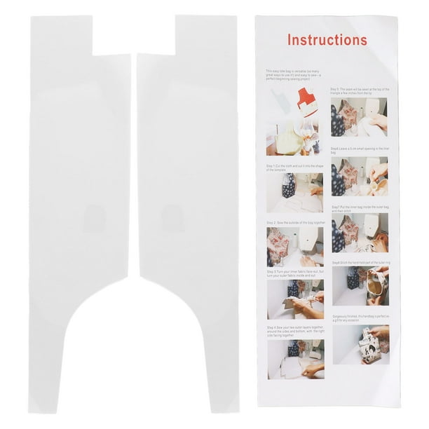 Bag Padding Template,2Pcs Shopping Basket Template Basket Bag Template ...