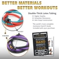 TRIBE PREMIUM Resistance Bands Set for Exercise, Workout Bands for Men ...