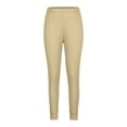Dxhmoneyhx High Waisted Capri Leggings For Women Soft Slim Fit Yoga