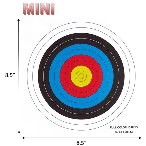 .30-06 10 Ring Mini Paper Target, 100 Count - Walmart.com - Walmart.com