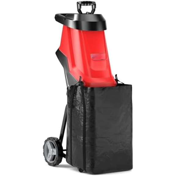 Yard Force Leaf Shredder 22-inch Corded Electric, 12:1 Mulch ratio, 0. ...