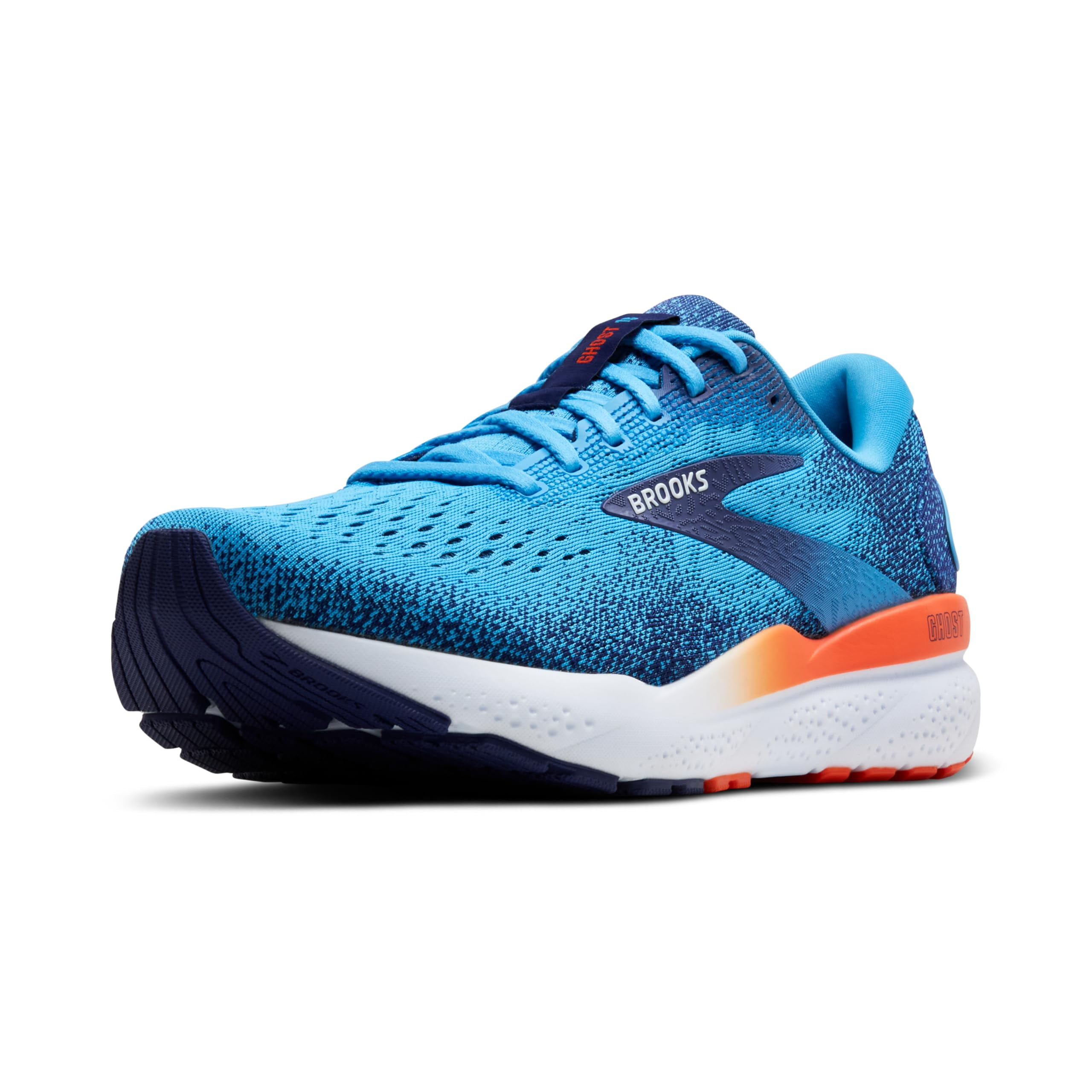 Brooks Men’s Ghost 16 Neutral Running Shoe - Bonnie Blue/Blue Ribbon ...