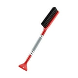 COM1950s 2-In-1 Ice Scraper & Snow Brush -No Scratch W/Soft Bristle ...