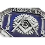 Freemason Mason Square and Compass Belt Buckle - Walmart.com