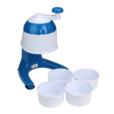 11" Blue and White Snow Cone Maker With Cups | Walmart Canada