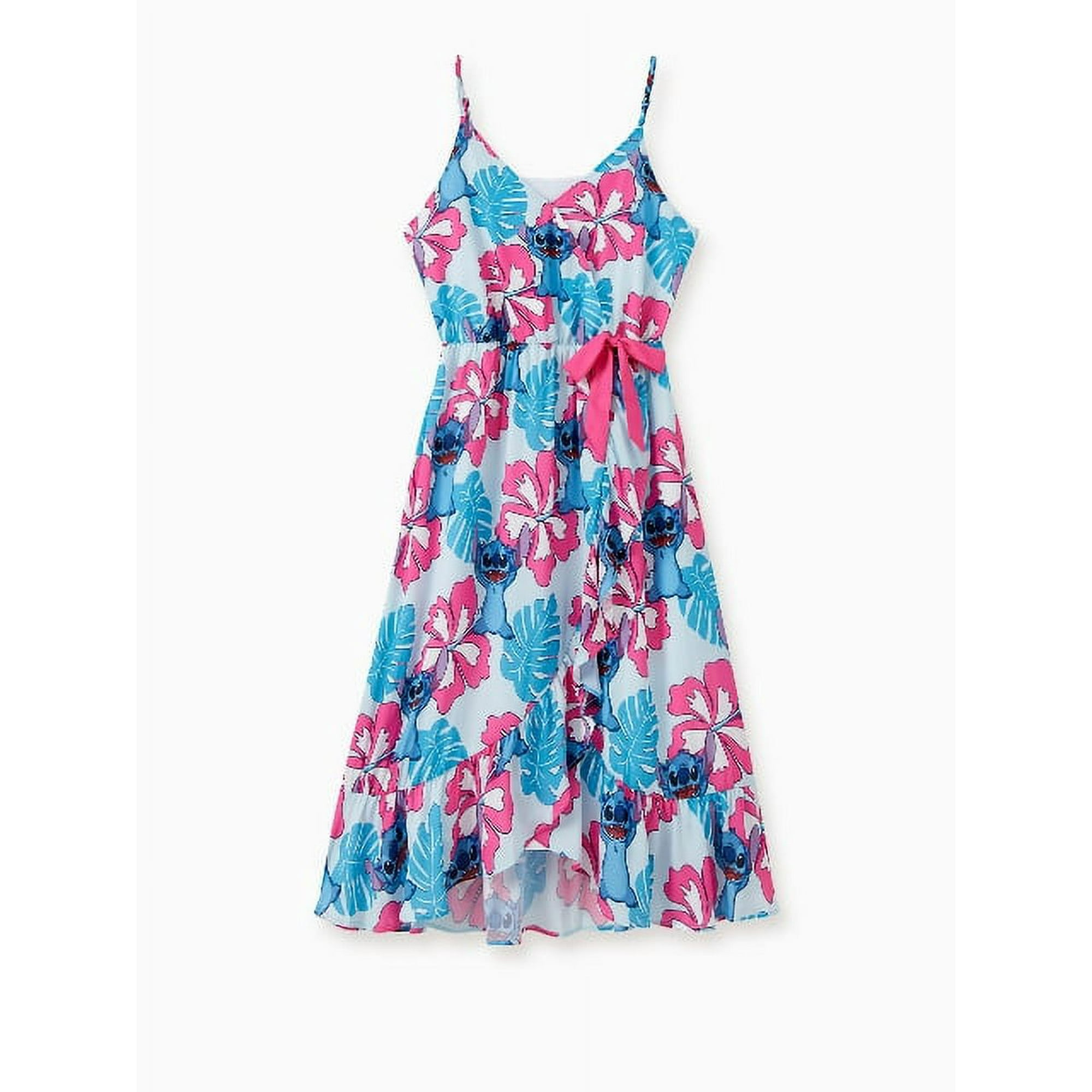 Click here for Disney Women Dresses Lilo & Stitch Graphic Sleevel... prices