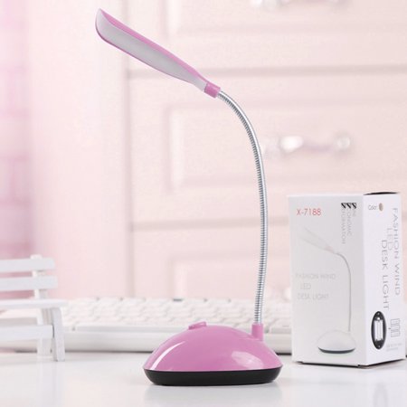 Jinveno LED Desk Lamp Foldable Bedside Reading Study Table Night Light ...