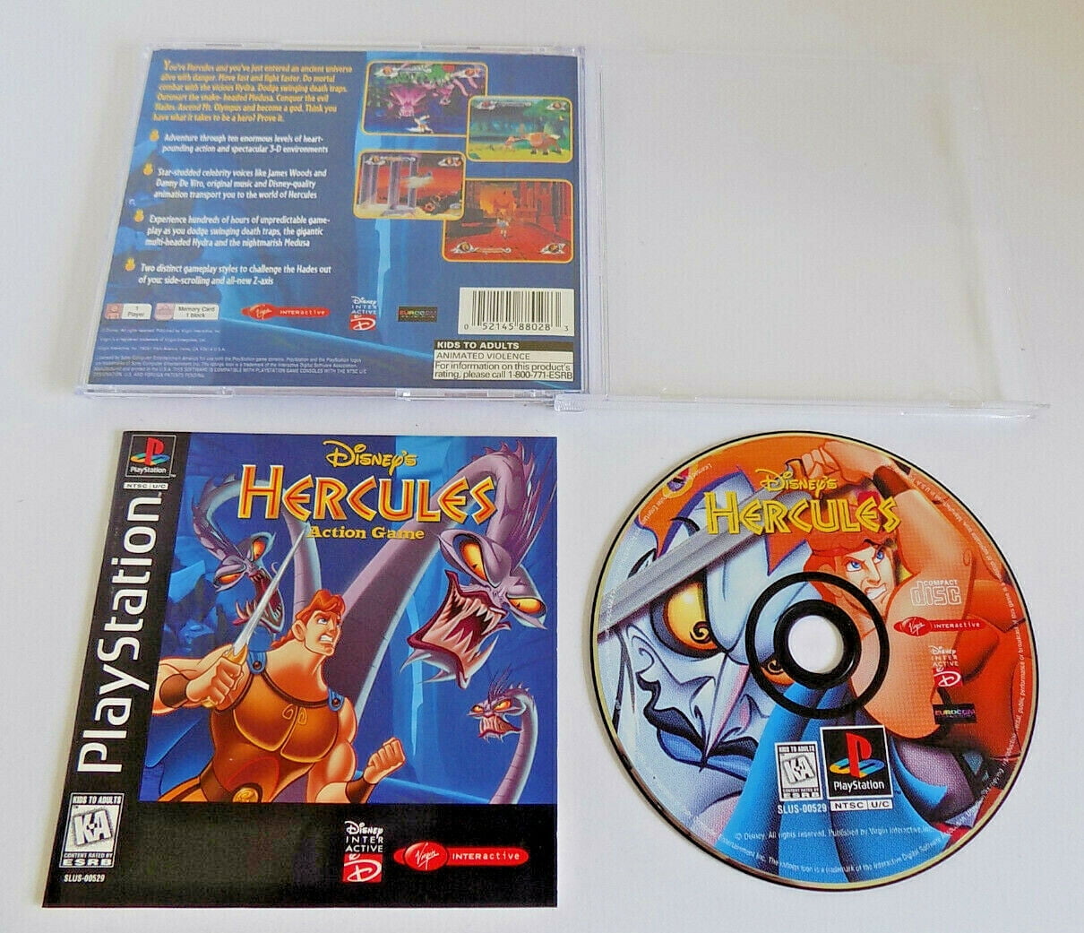 Pre-Owned Disney's Hercules - Complete in Box - Black Label - Tested ...