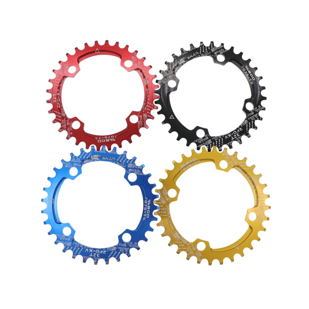 SNAIL Round Chainring 96BCD for M4000 M4050 Single Tooth Plate 30T 32T 34T 36T 38T MTB Mountain ...