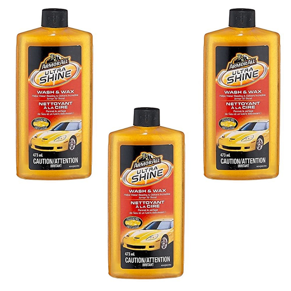 Armor All 17741 Ultra Shine Wash and Wax, 473mL (Pack of 3) | Walmart ...