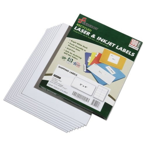 AbilityOne 7530015144903 SKILCRAFT Recycled Laser and Inkjet Labels ...
