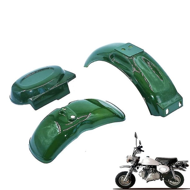 Plastic Front Rear Fender Side Mudguard For Mini Trail Bike Monkey Dax ...