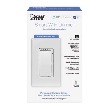 TP-Link HS210 In-Wall Smart Switch, No Hub Required, 2-Pack - Walmart.com