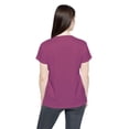 Berry Blush Women's Sports Jersey Short Sleeves 100% Poly Solid Berry ...