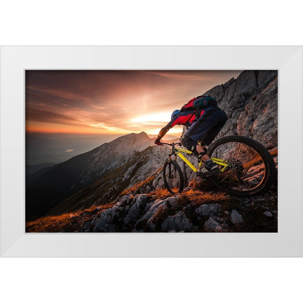 Bertoncelj, Sandi 32x22 White Modern Wood Framed Museum Art Print ...