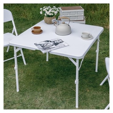 Preferred Nation Outdoor 2 Tier Folding Table-Red - Walmart.com