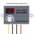 Osfvolr 2X ZFX-P1007 Speed Regulator Adjustable 220V Fan PWM Switchs ...