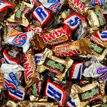 Snickers, Twix & Milky Way Minis Chocolate Bars Variety Pack - 150 Ct ...