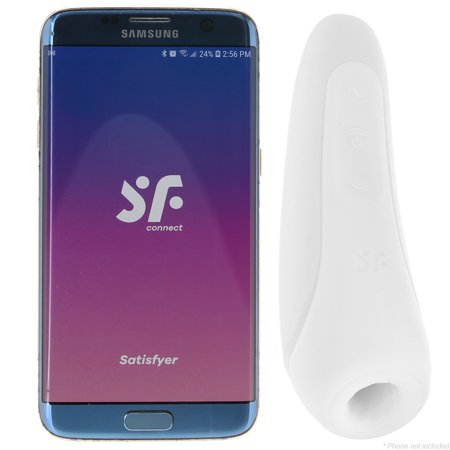 Satisfyer Curvy 1+ Air Pulse Stimulator in White | Walmart Canada