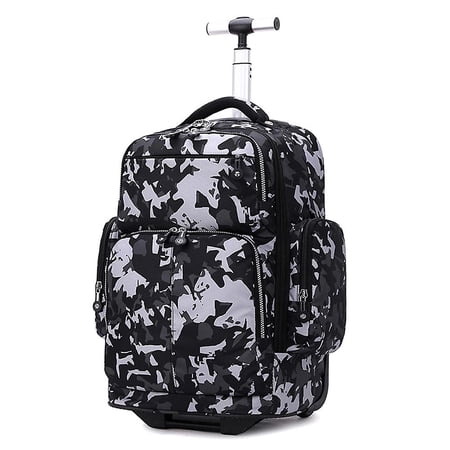 High-capacity school backpack with trolley bag for primary and middle ...