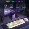 Cshidworld Wireless Gaming Keyboard and Mouse Combo, RGB Backlit, Dual ...