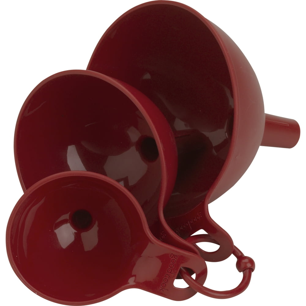 Good Cook 3-Piece Plastic Funnel Set - Walmart.com - Walmart.com