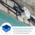 4 Pcs Junction Box Weatherproof Connection Boxes Electrical Cables ...