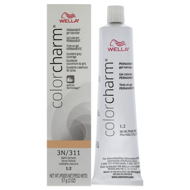 Gel colorante permanente para cabello Color Charm - 311 3N Castaño ...