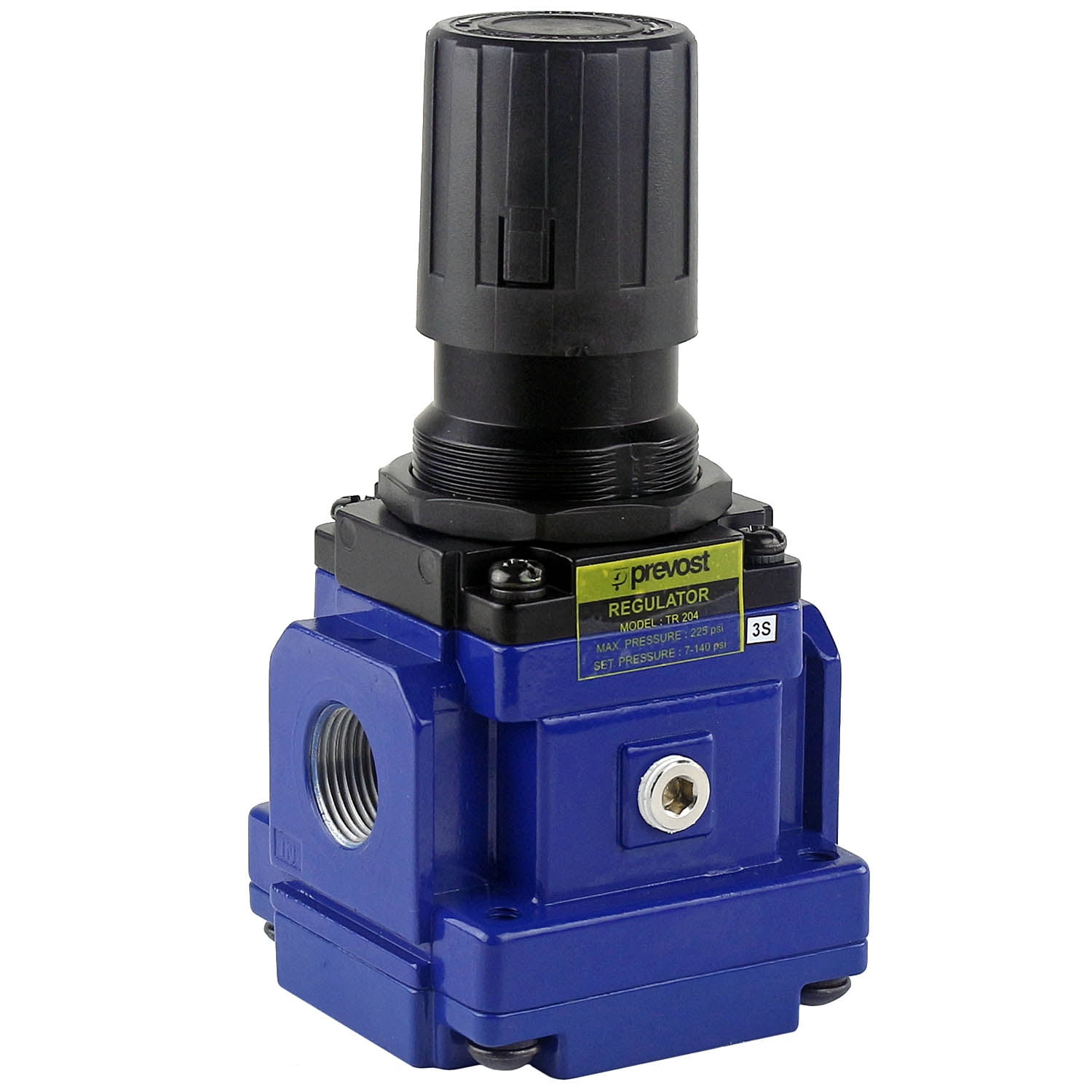 3/4" Female NPT Compressed Air In Line Regulator 225 MAX PSI Prevost ...
