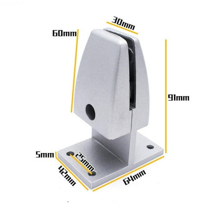 Aluminum Alloy Clamp Support Office Desk Partition Alloy Clamp Support ...