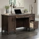 Sauder Carson Forge Computer Desk, Coffee Oak Finish - Walmart.com