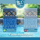 SmartLine 21' Round Mystri Gold Standard Bead Above Ground Swimming ...