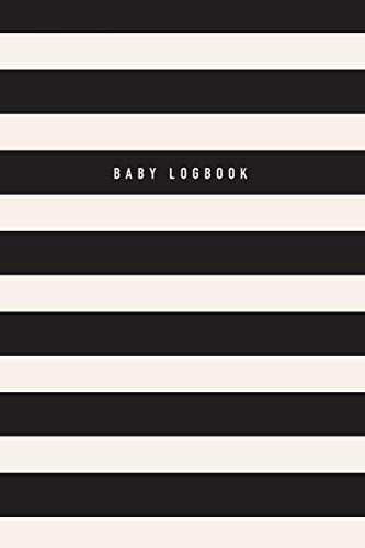 Pre-Owned Baby Logbook: Black Stripe Tracker for Newborns ...