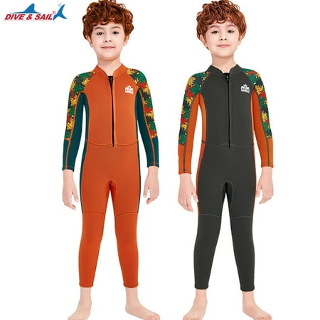 DIVE SAIL Diving Suit Round Wetsuit Neck Elastic Warm Keeping 3 Layer ...