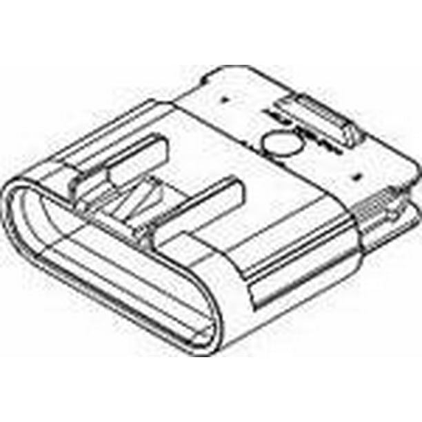 Automotive Connectors CON GT280 5W ML ASY (5 pieces) - Walmart.com