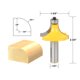 Yonico 5/8" Radius Round Over Edge Forming Router Bit - 1/2" Shank ...